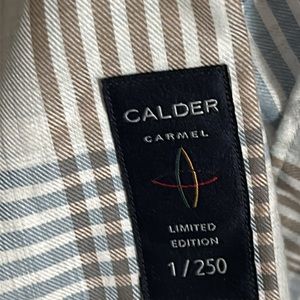 Calder of Carmel | Shirts | New Calder Of Carmel Luxe Herringbone Twill ...
